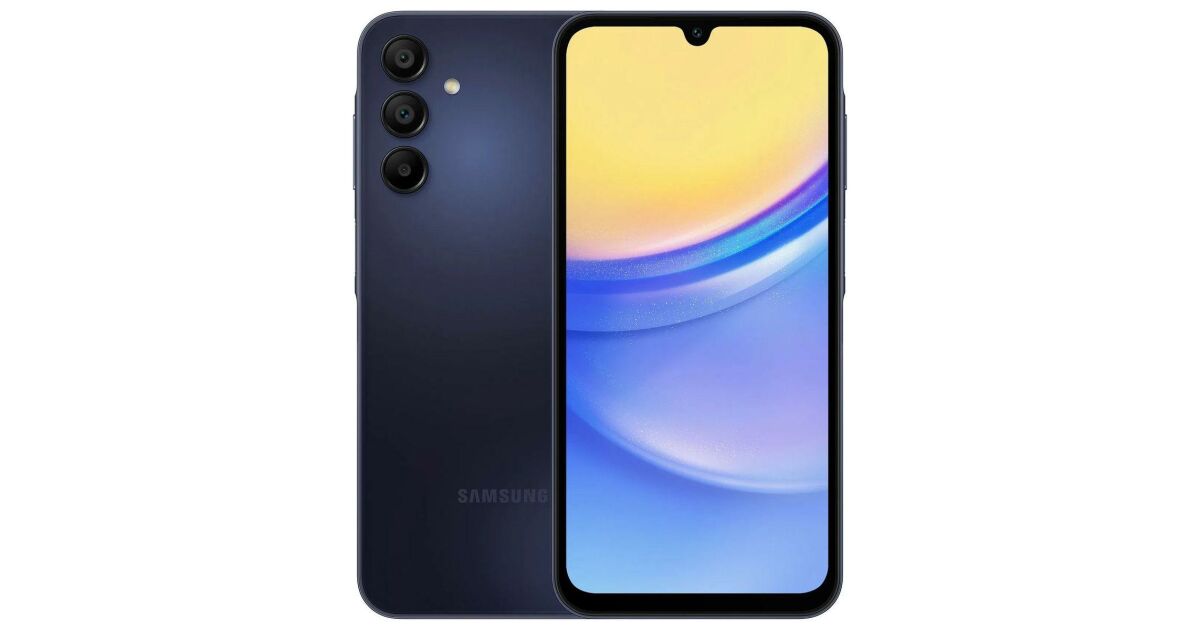 Samsung SM-A156B Galaxy A15 Dual SIM 5G 8GB RAM 256GB, kékesfekete EU ...