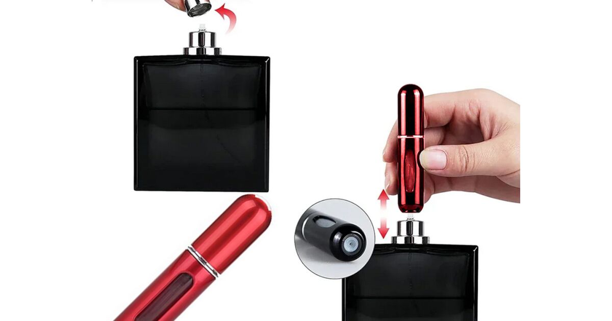 Atomizer podróżny z atomizerem do perfum 5 ml dozownik perfum | Pepita.com