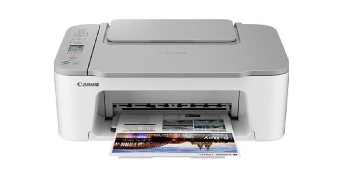 Imprimanta, copiator si scaner Wi-Fi 3 in 1 pentru birou de acasa Canon ...