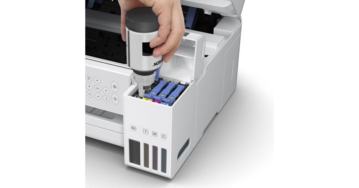 Wi-Fi atramentová multifunkčná tlačiareň Epson EcoTank ET-2856 A4, s ...