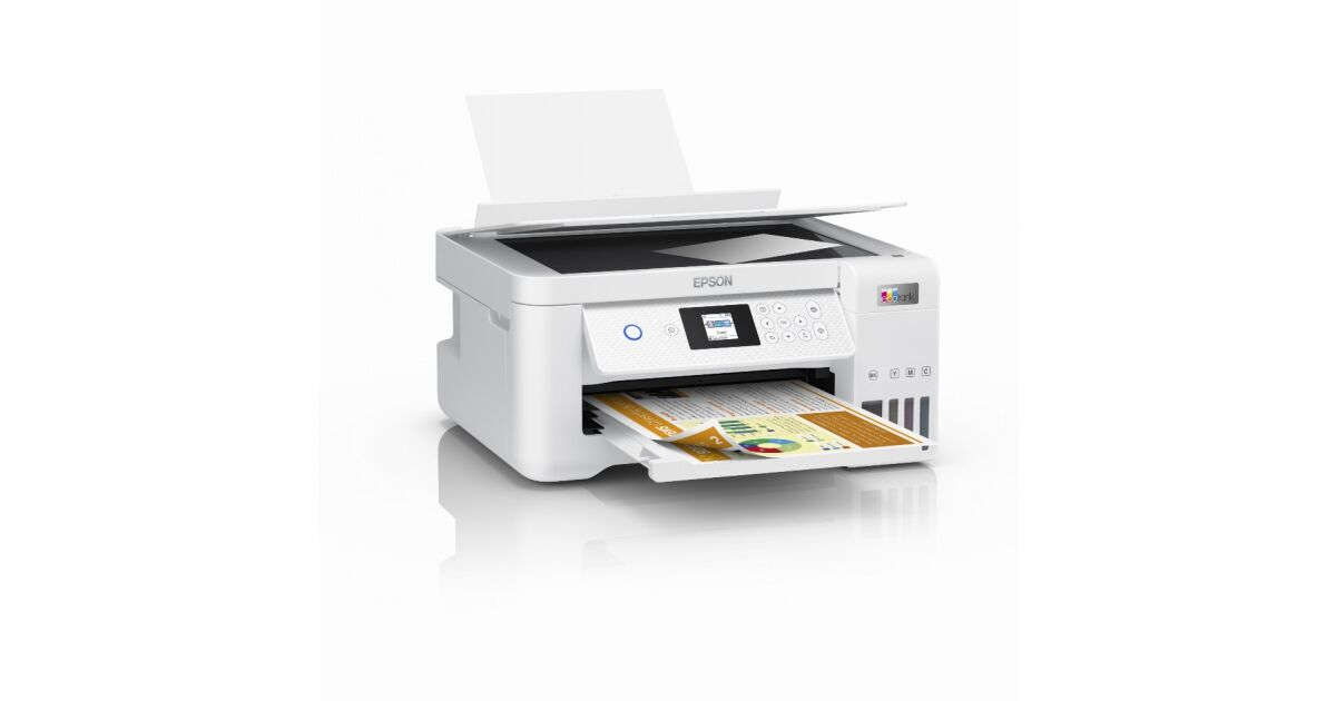 Wi-Fi atramentová multifunkčná tlačiareň Epson EcoTank ET-2856 A4, s ...