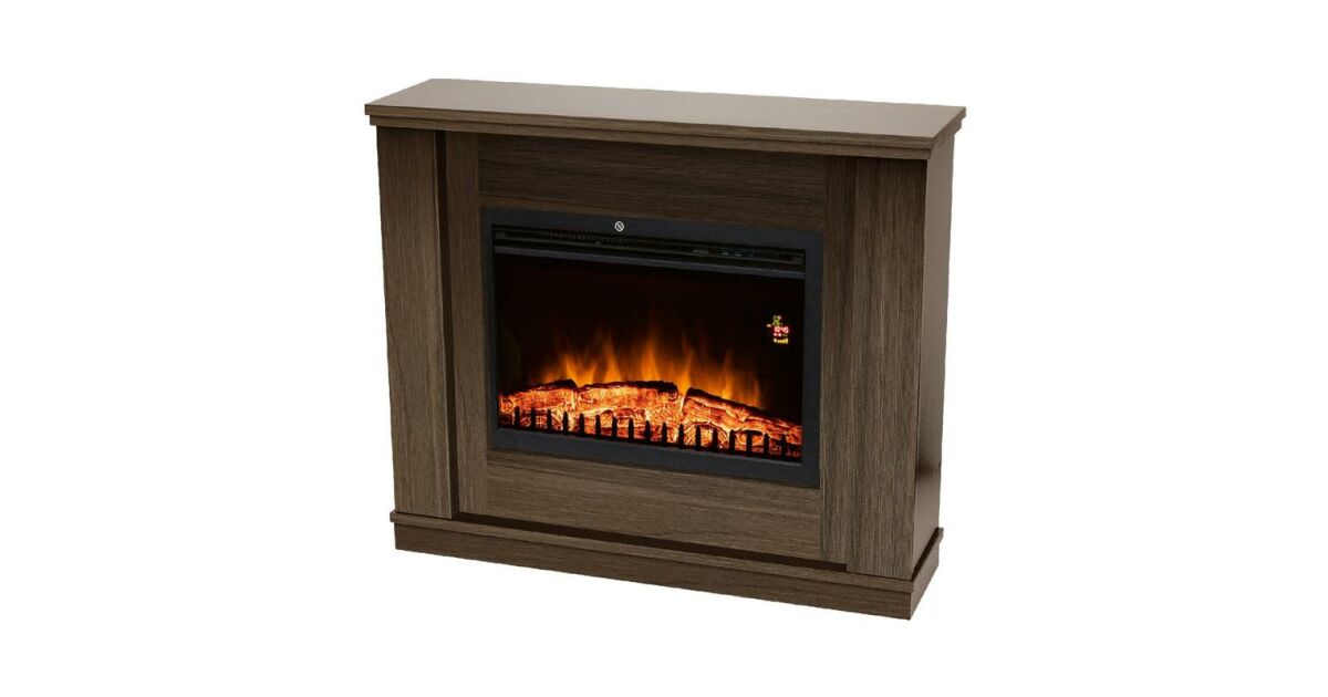 Home FKKF06 + FKKI 03 KIT FKK CALGARY Einbau-Elektrokamin mit Rahmen ...