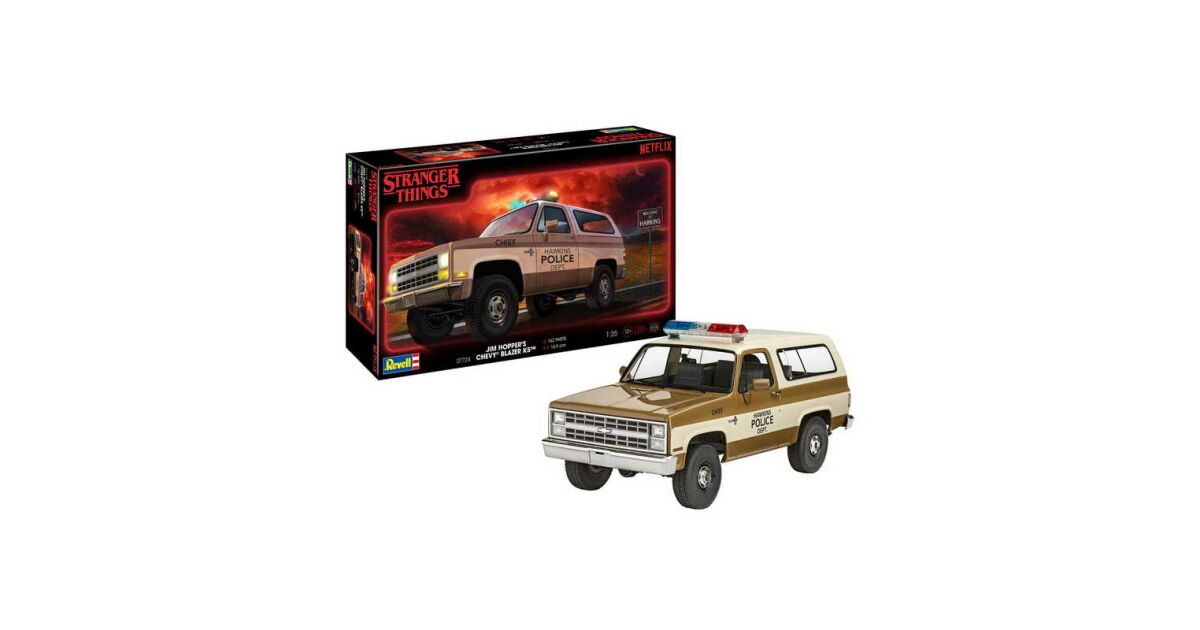Revell Stranger Things 1985 Chevrolet K5 Blazer 1:25 (07724) | Pepita.com