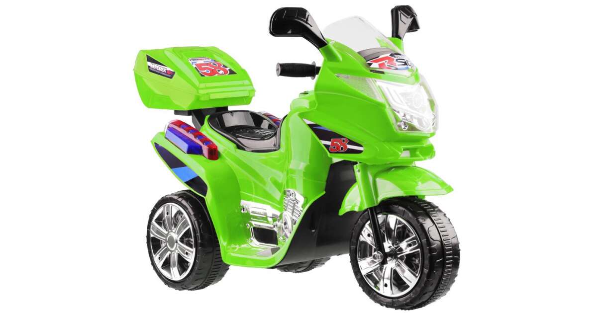 Elektromos gyerek motor #zöld | Pepita.hu