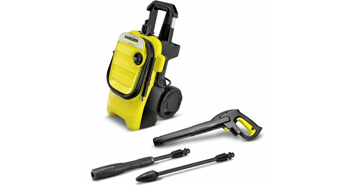 Aparat de spalat cu presiune Karcher K 4 Compact, 1800 W, 130 bar presiune maxima, 420 bar debit ...