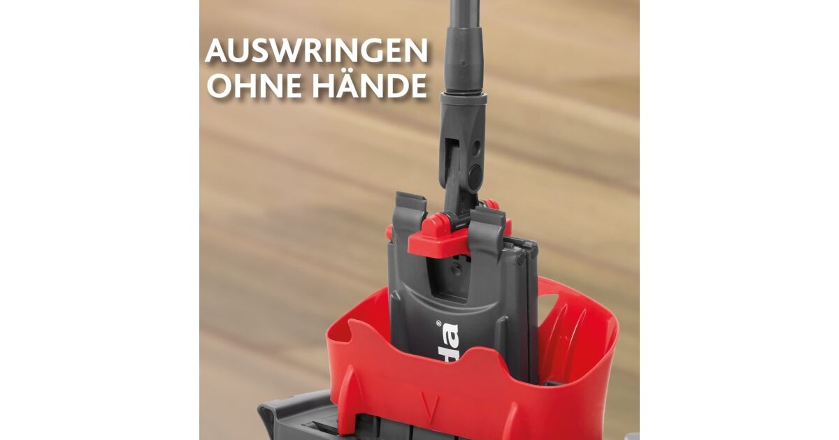 Set complet mop de podea Vileda Ultramax 2in1, mop cu maner, capac din ...