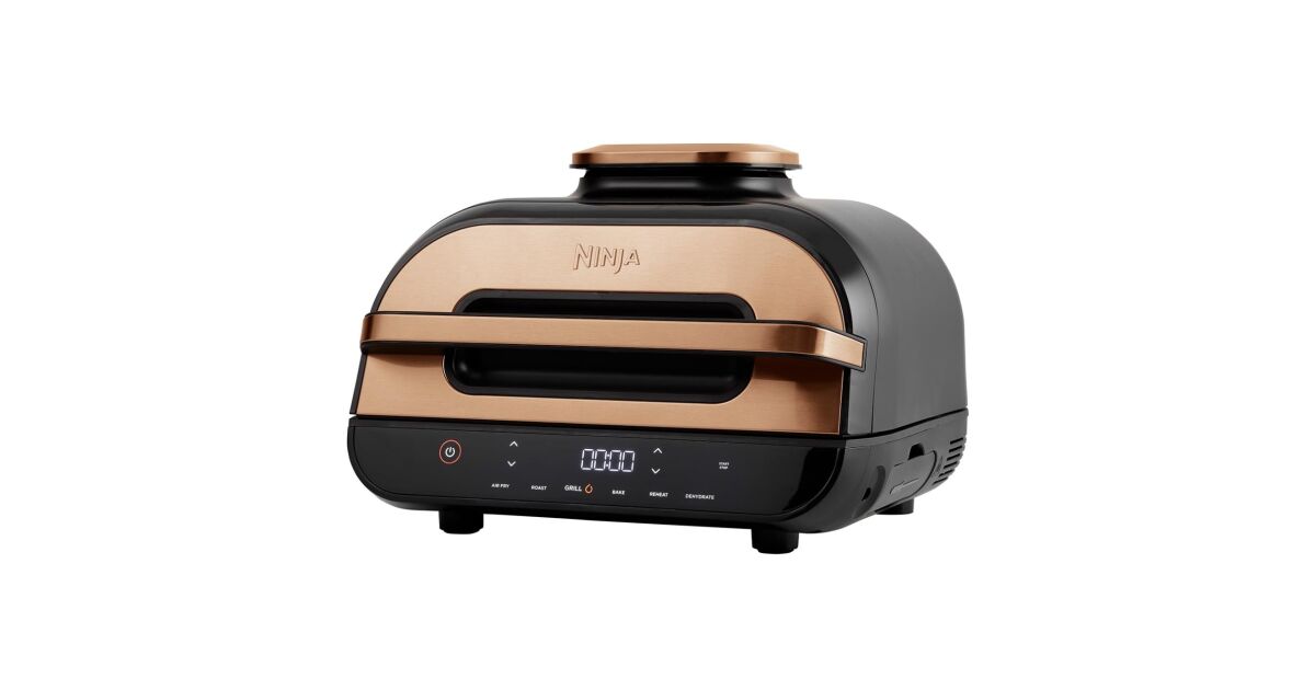 Ninja Foodi MAX Grill & Airfryer, friteuza cu aer de 3.8 l, friteuza cu ...