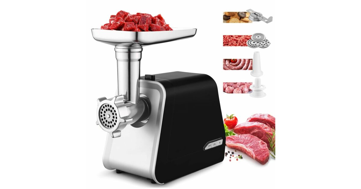 Masina de tocat carne Nictemaw electrica, 5 in 1 Multi Robot de ...
