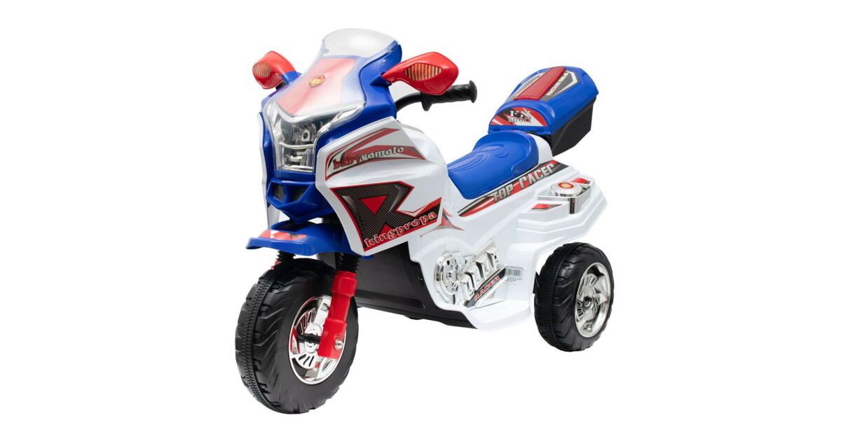 Gyermek elektromos motor Baby Mix RACER fehér | Pepita.hu