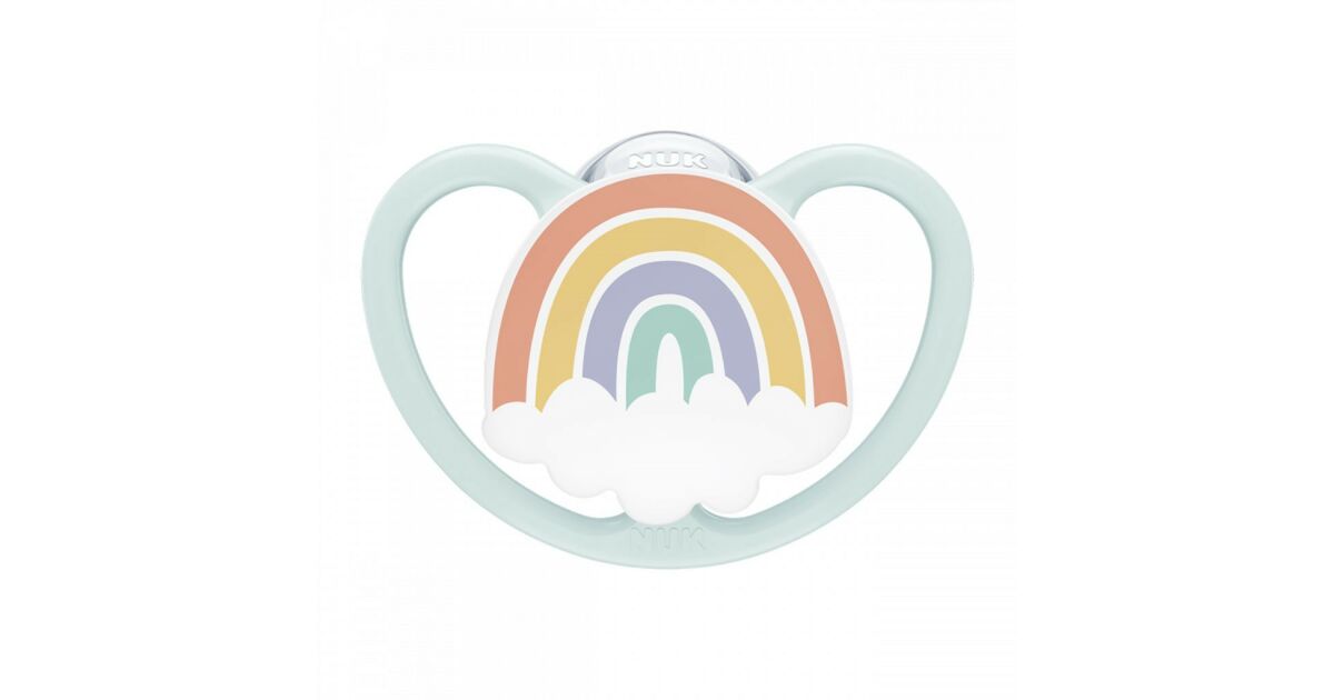 Baba cumi Space NUK 0-6h rainbow | Pepita.hu