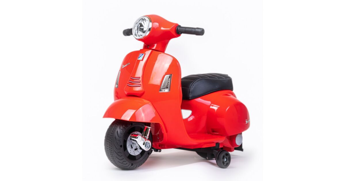 Gyermek elektromos motor Baby Mix Vespa piros | Pepita.hu