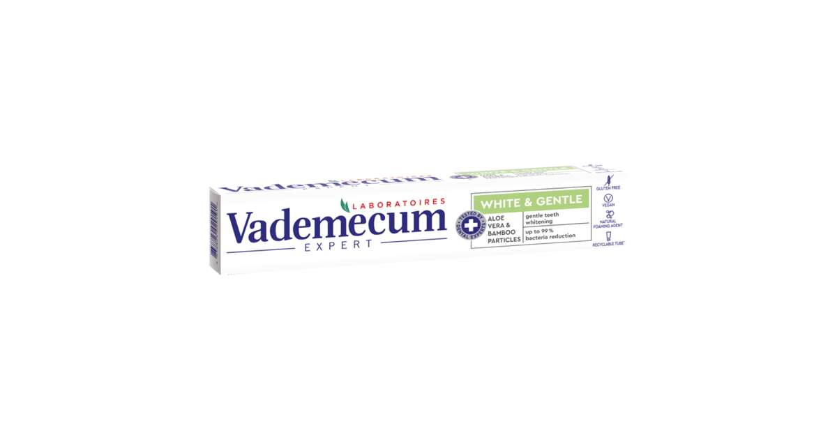 Vademecum toothpaste Pro White & Gentle | Pepita.com