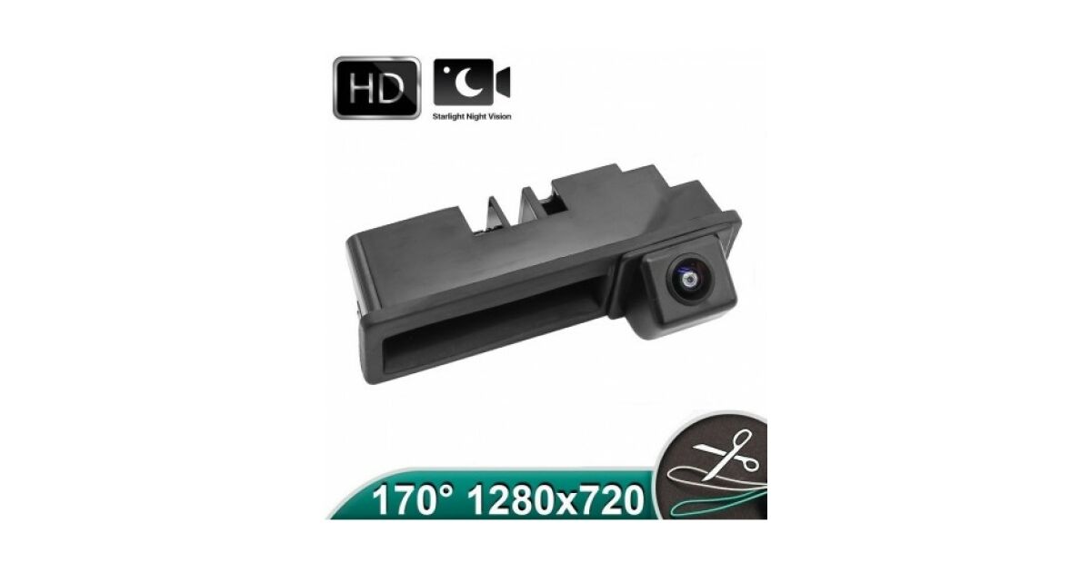 Camera marsarier HD, unghi 170 grade cu StarLight Night Vision Audi A4 ...