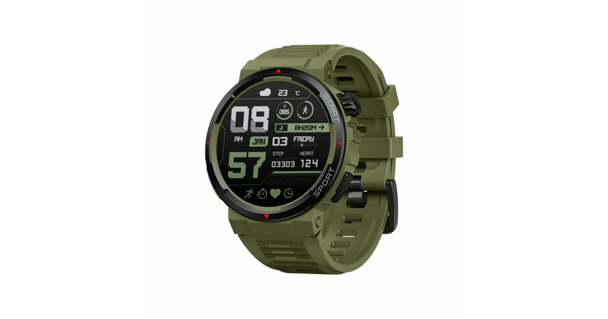 Okosóra Zeblaze Ares 3 Plus Green, 1,43 AMOLED, Realtek 8773, Bluetooth ...