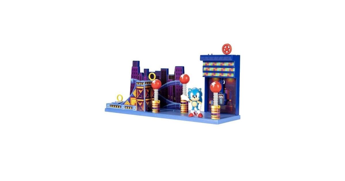 Sonic - The Hedgehog Playset Studiopolis Zone | Pepita.hu