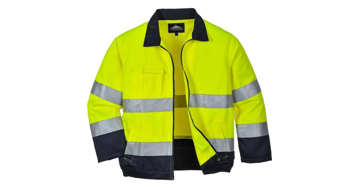 Jacheta de protectie Madrid HiVis Portwest-TX70 XL Galben | Pepita.com