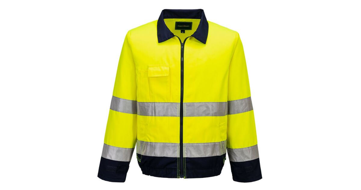 Jacheta de protectie Madrid HiVis Portwest-TX70 XL Galben | Pepita.com