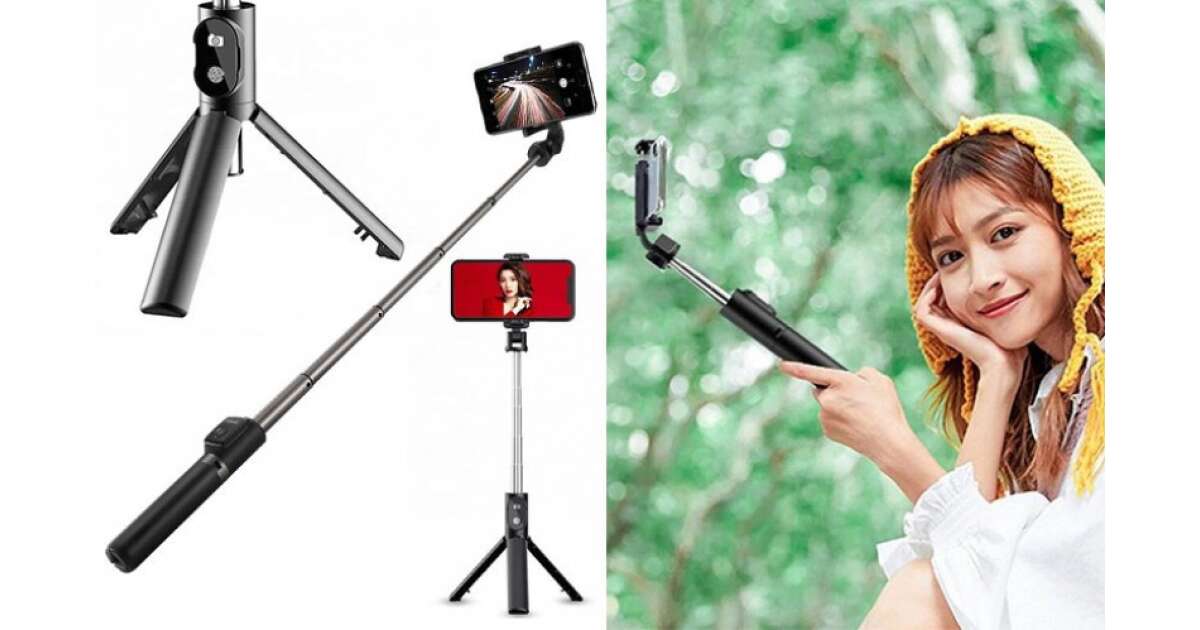 P30 Prémium Wireless Selfie Bot és Állvány egyben - Távirányítóval | Pepita.hu