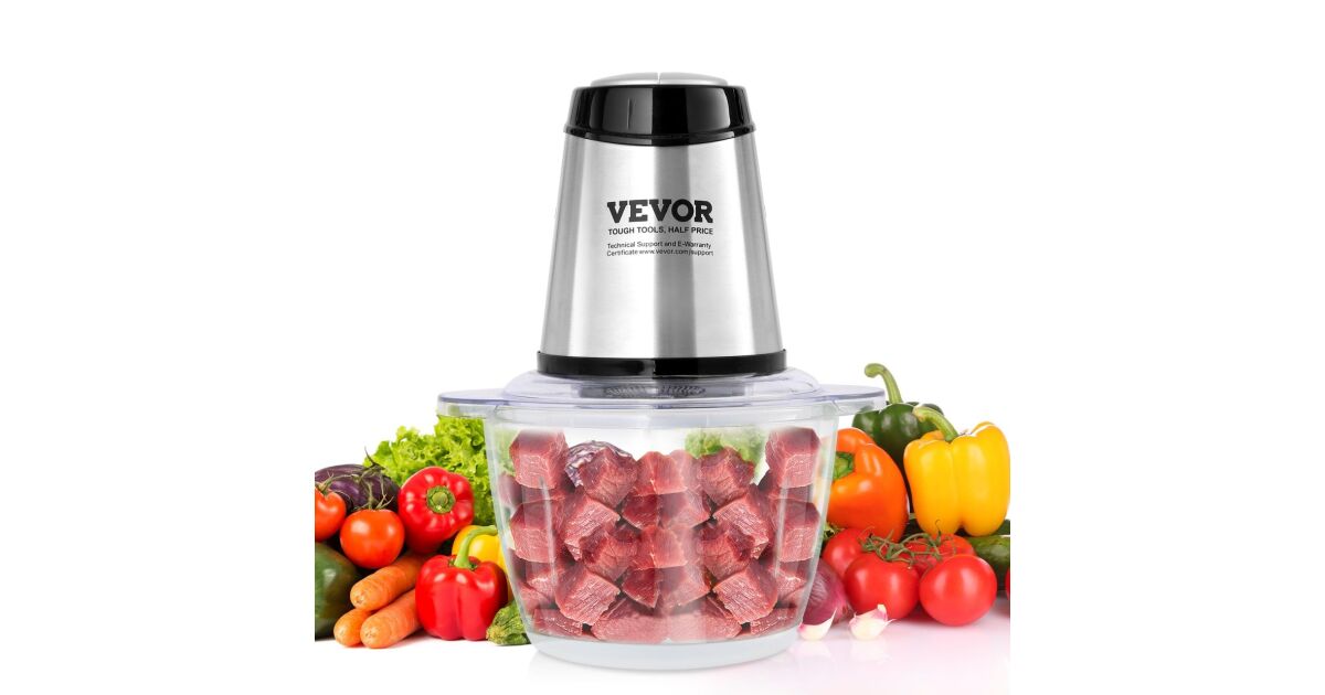 Tocator electric VEVOR Robot de bucatarie Masina de tocat carne 400 W ...