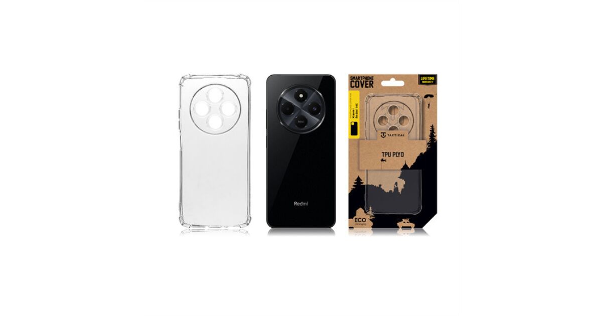 Husă Xiaomi Redmi 14C / Poco C75, silicon, colțuri cu pernă de aer ...