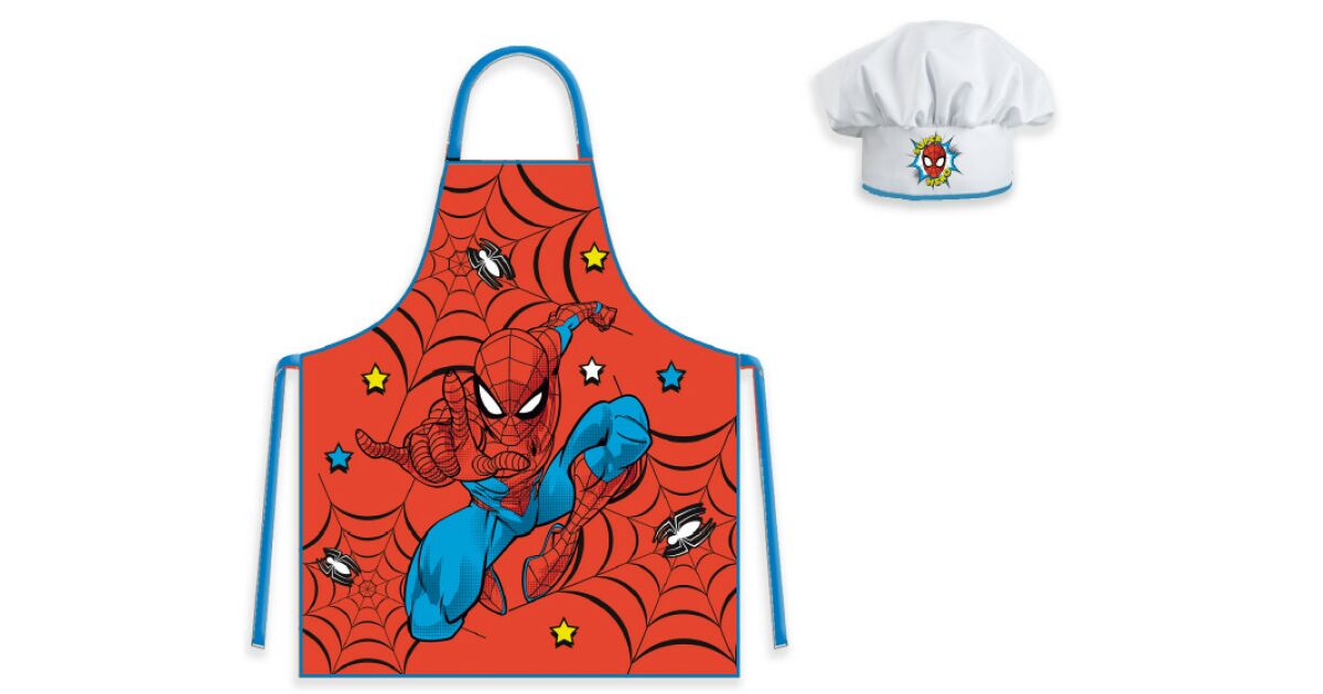 Pókember Super Hero Gyerek kötény 2 darabos szett | Pepita.hu