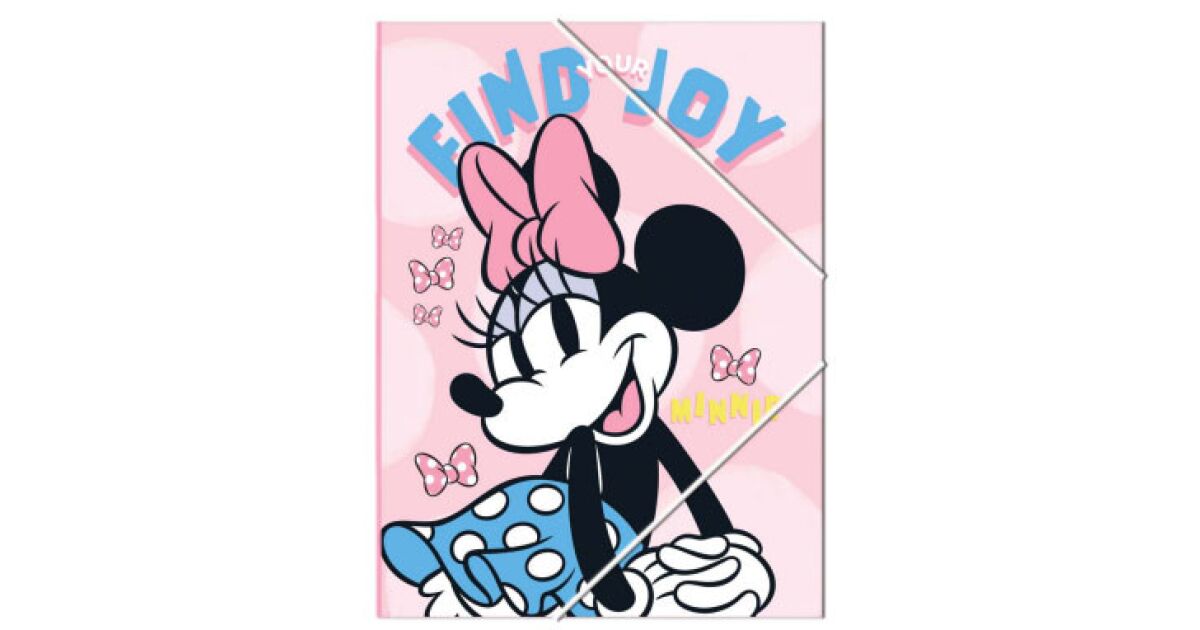 Disney Minnie Joy A/4 gumis mappa | Pepita.hu