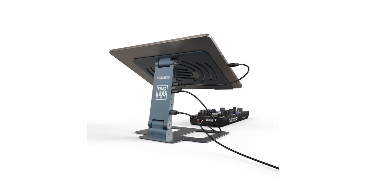 Reloop Stand Hub Pro Laptoptartó állvány, USB HUB | Pepita.hu