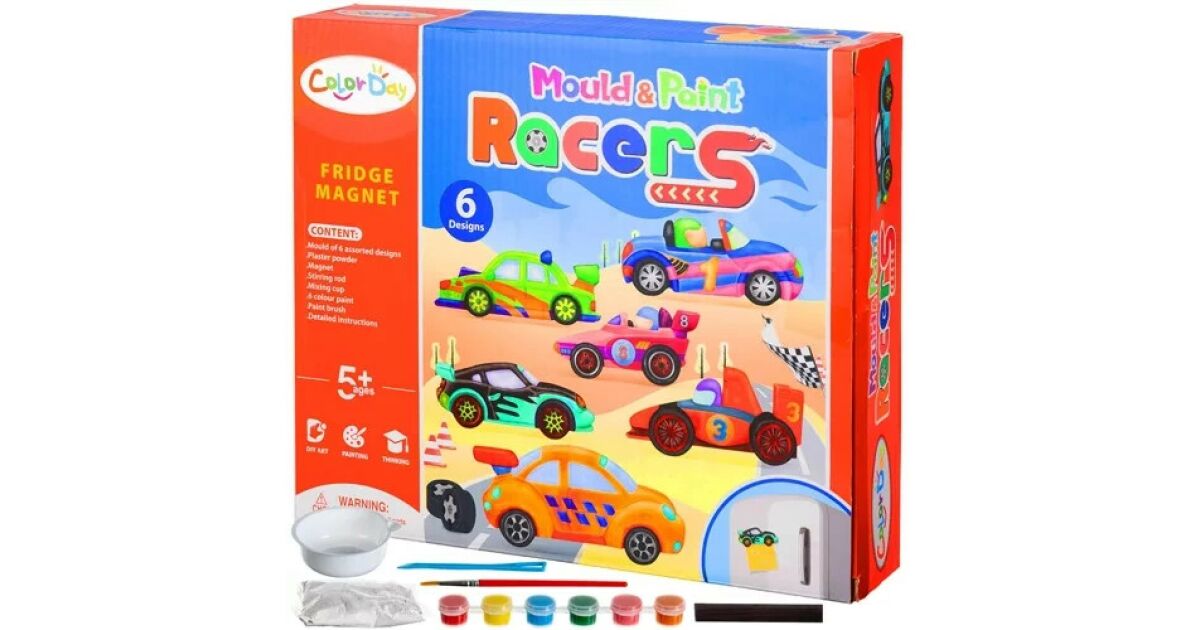 DIY gipsz festhető autók mágnessel | Pepita.hu