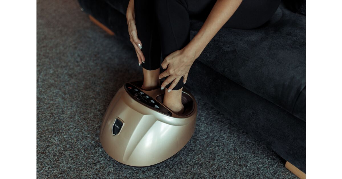 ZENET 762 3D Shiatsu lábmasszírozó infrafűtéssel | Pepita.hu