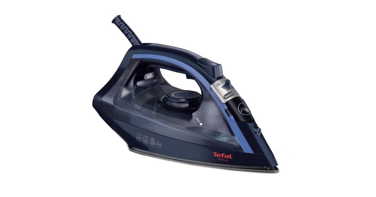 Tefal Virtuo FV1713 Gőzölős vasaló, 2000W, 0.2 l víztartály, 90 g/min ...