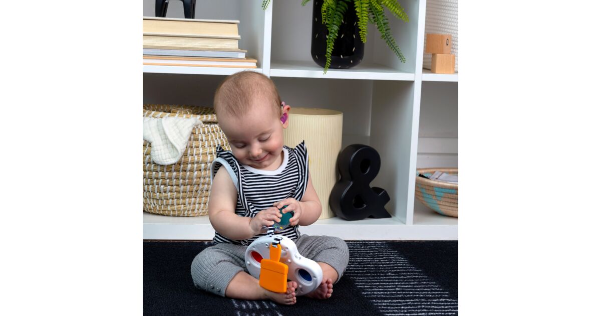 BABY EINSTEIN Zenélő érzékszervi játék Color Palette Popper 6-36hó ...