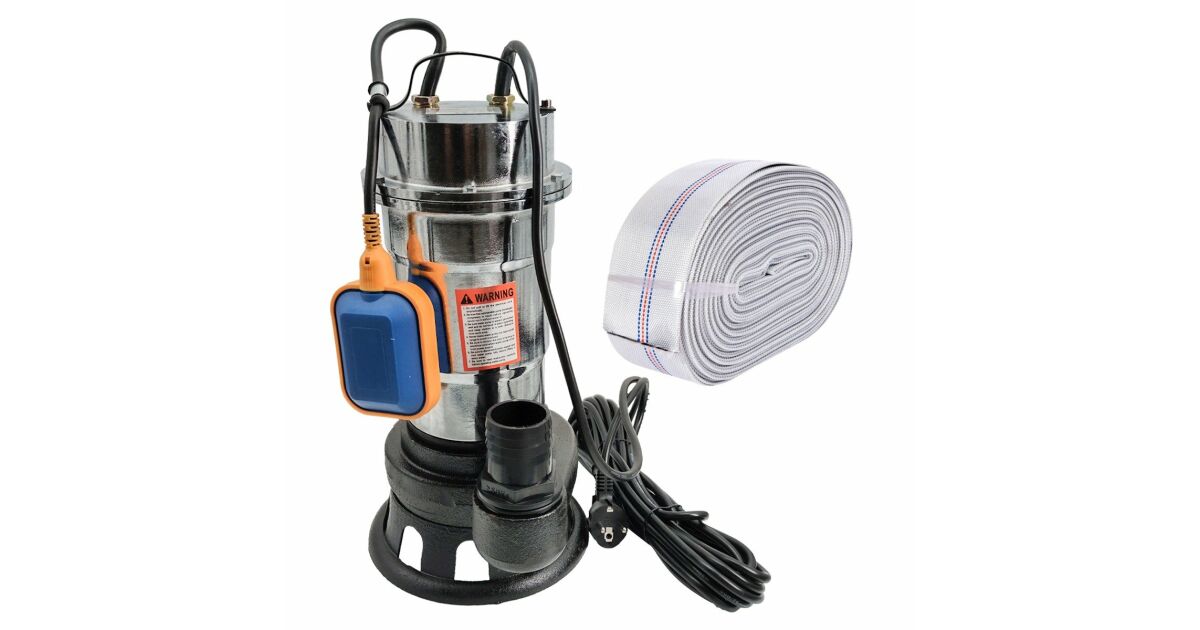 Pompa pentru apa murdara DDT, cu plutitor si tocator, 3000 W, Adancime ...