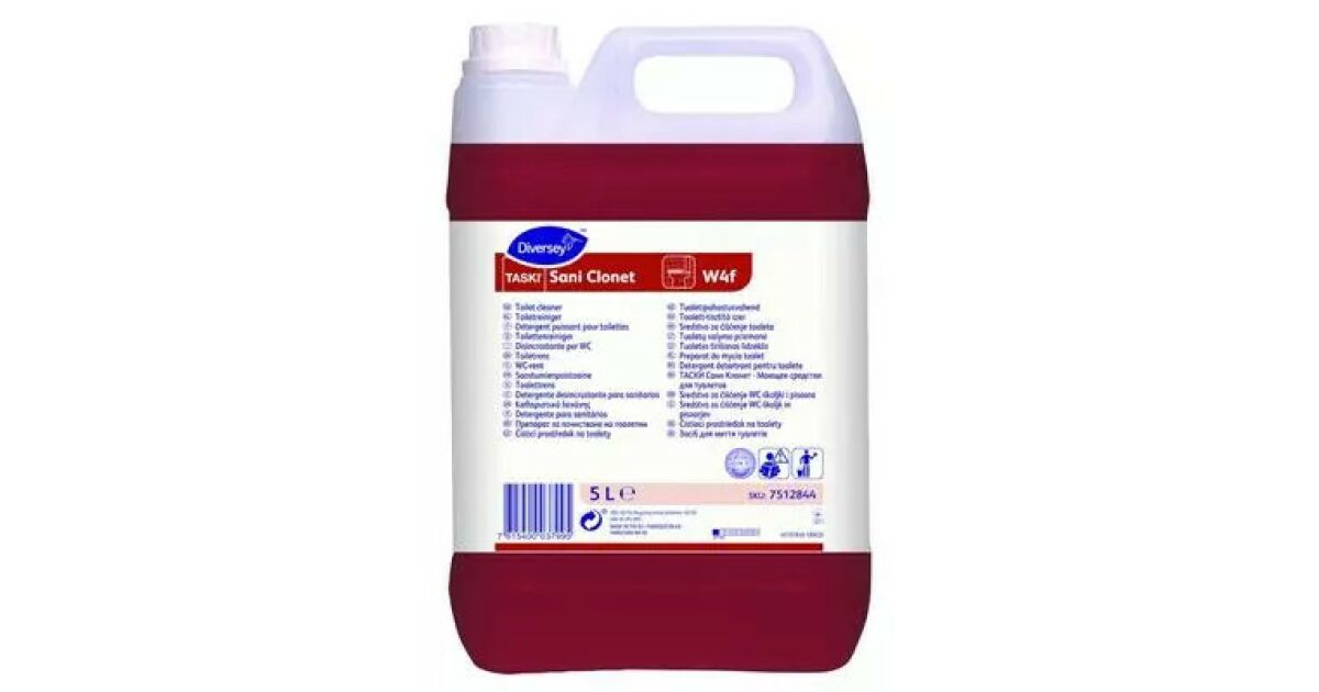 TASKI Sani Clonet Szulfaminsav alapú wc tisztító/vízkőeltávolító szer ...