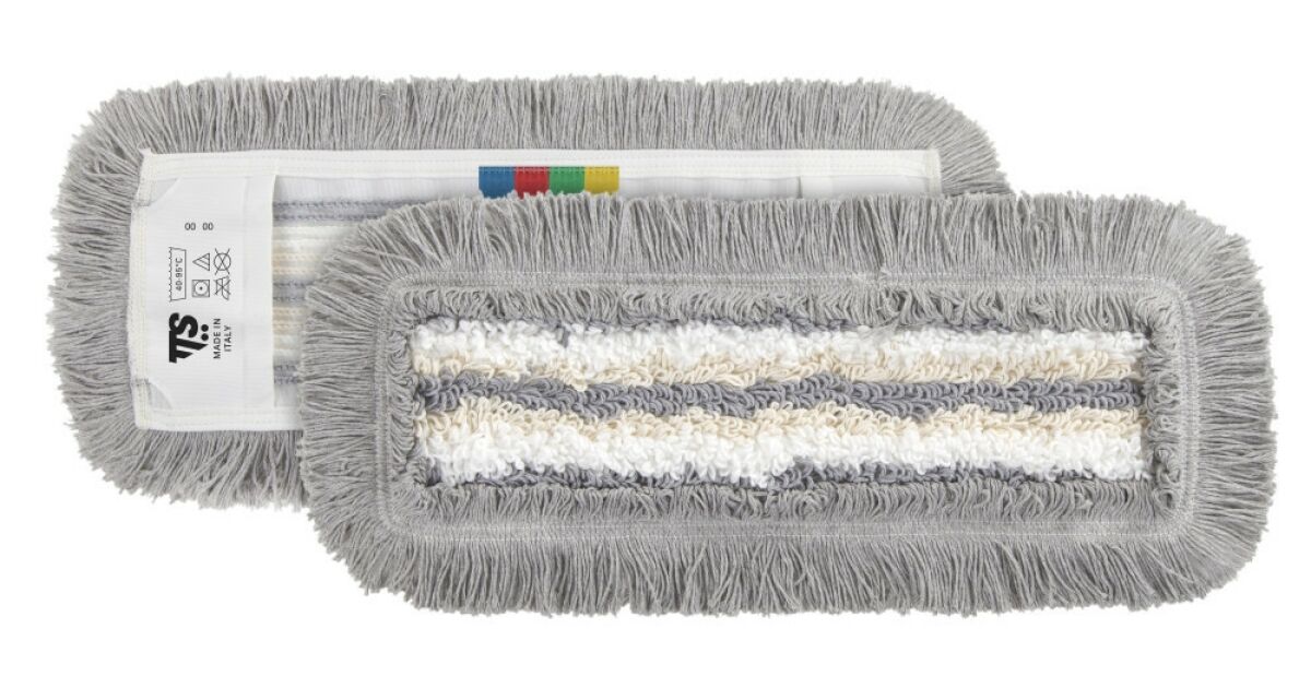 TTS Mop mikroszálas+pamut SZÜRKE - 40X13cm, bebújós | Pepita.hu
