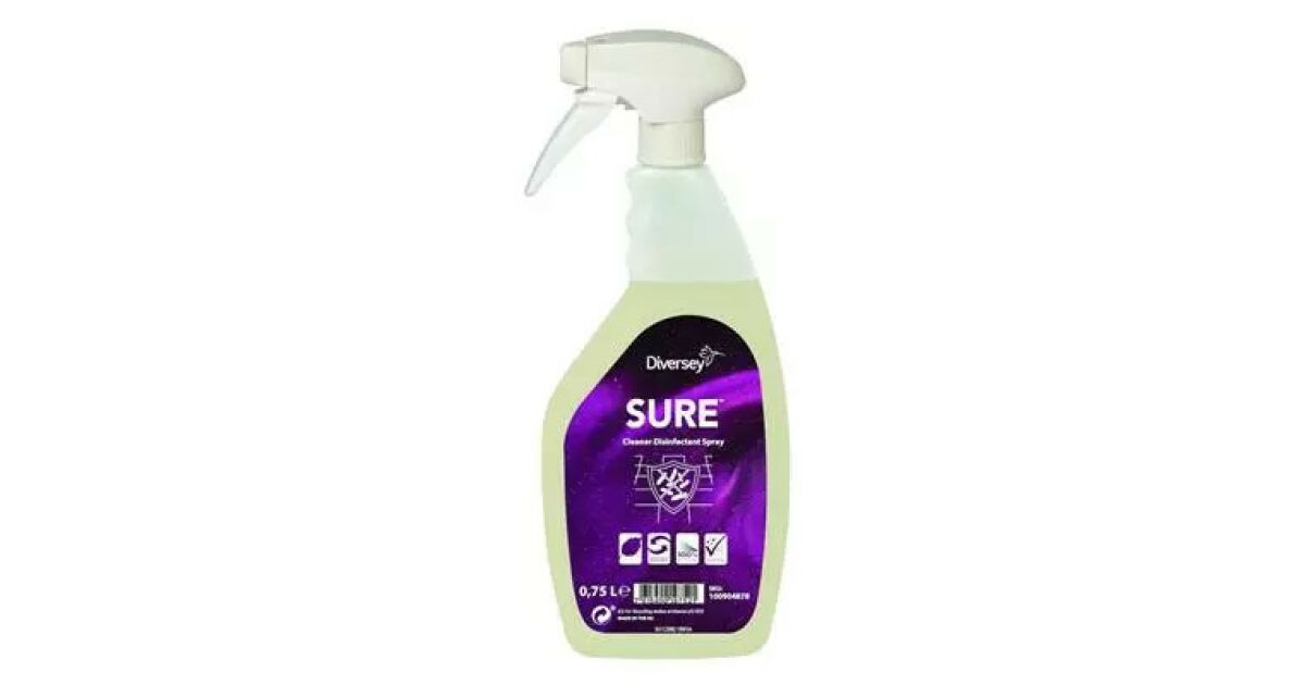 Sure Cleaner Disinfectant spray növényi alapú fertőtlenítő hatású ...