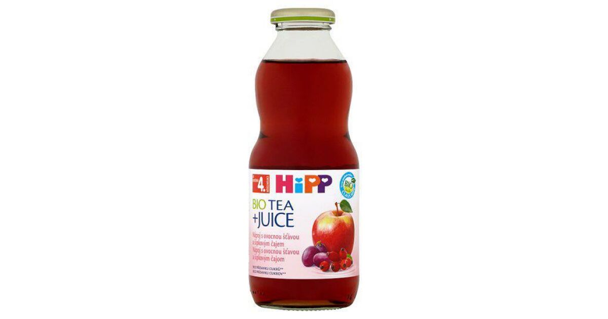 HiPP BIO Csipkebogyó tea vörös gyümölcsök levével 500 ml | Pepita.hu