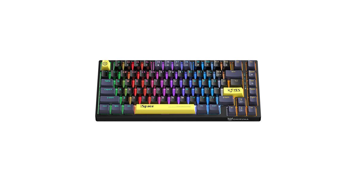 ONIKUMA G52 82 Keys USB Wired Mechanical Keyboard | Pepita.hu