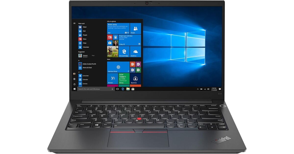 Lenovo ThinkPad E14 Gen 2 ultrahordozható laptop Intel® Core™ i5-1135G7 ...