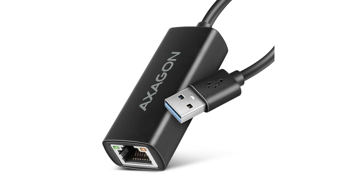 Axagon ADE-AR USB-A 3.2 Gen 1 - Gigabit Ethernet 10/100/1000 Adapter ...