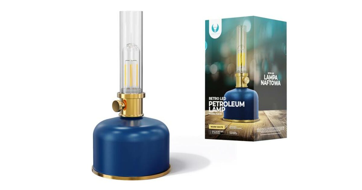 Retro LED Petróleum Lámpa – Stílus és Hangulat Egyben | Pepita.hu
