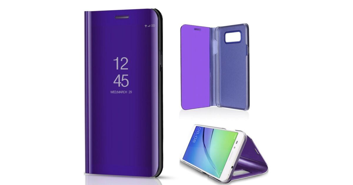 Xiaomi Redmi Note 13 5G, Husă cu deschidere laterală, cu indicator de ...