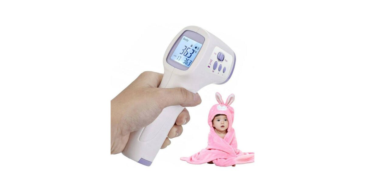2 az 1-ben infravörös érintésmentes orvosi hőmérő | Pepita.hu