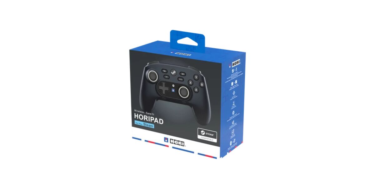Hori Horipad, Steam, Steam Deck, PC, Gyroskop, programmierbar ...