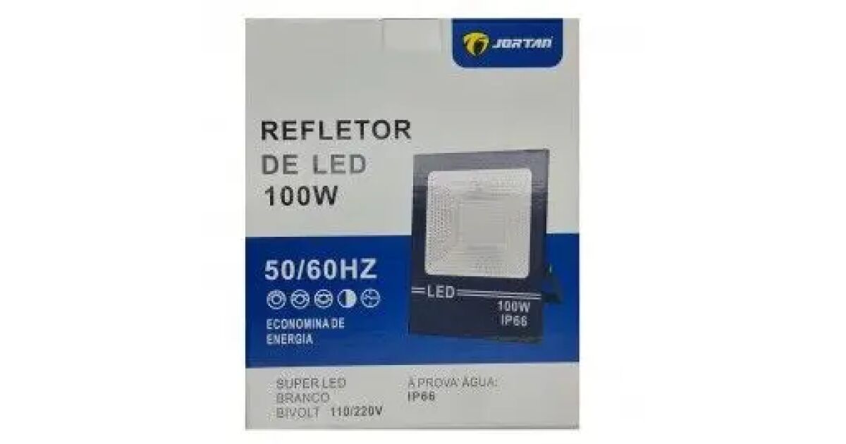 LED reflektor, 100W, 72 LED, A++, IP66, fehér fény | Pepita.com