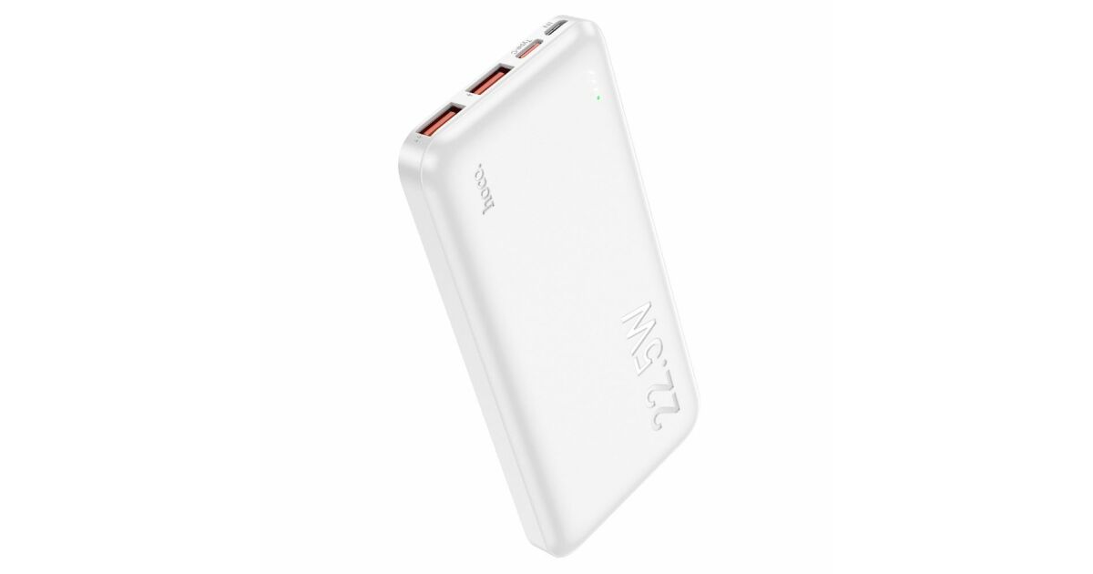 Hoco J101 powerbank 2xUSB-A és 1xUSB-C csatlakozással 10000mAh 22,5W 3A ...