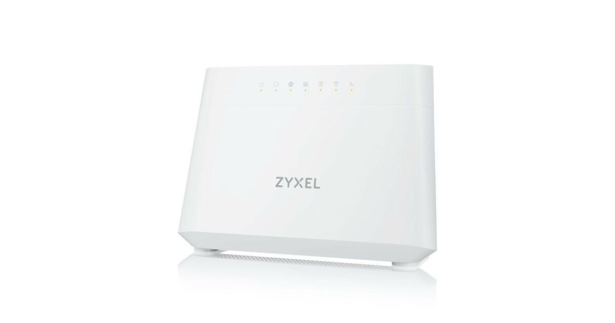 ZyXEL DX3301-T0 Dual-Band Gigabit (WiFi 6) AX1800 Modem + Wireless ...