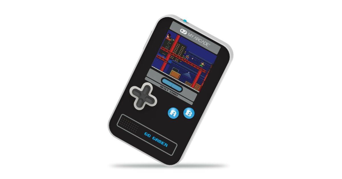 MY ARCADE Go Gamer Classic Hordozható Black/Blue | Pepita.hu