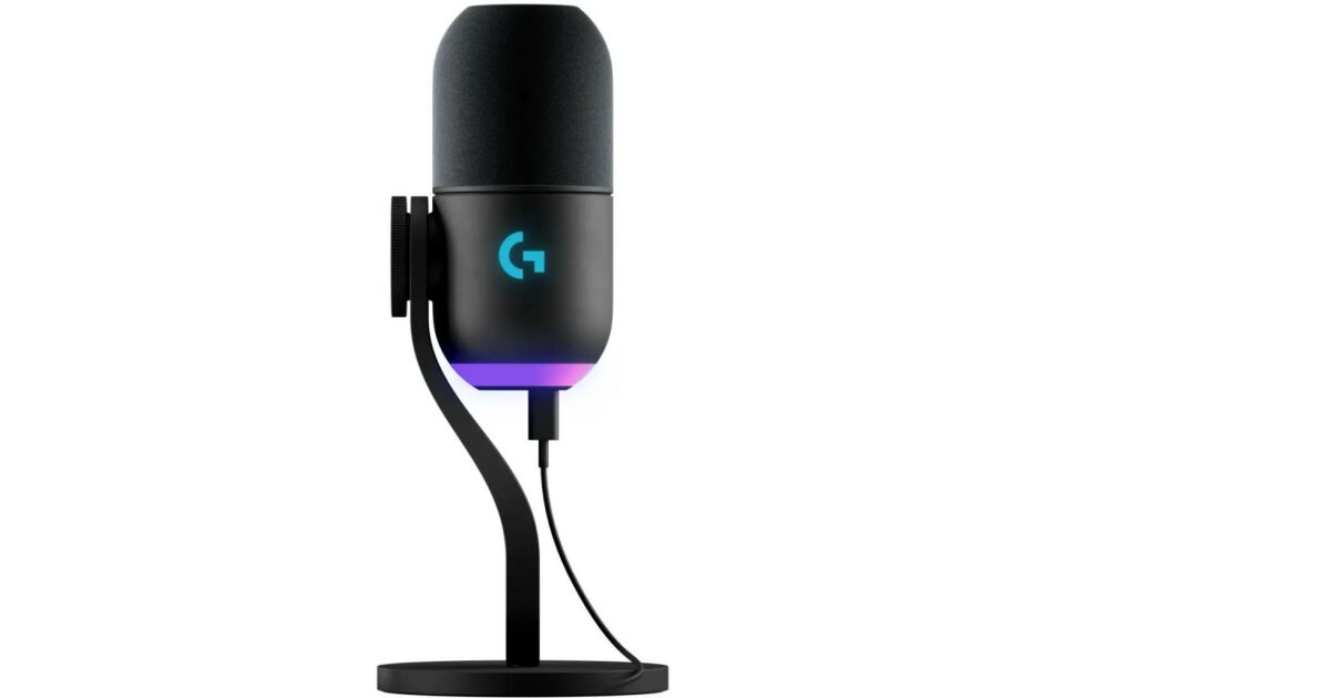 Logitech Yeti GX RGB Gaming Microphone Black | Pepita.hu