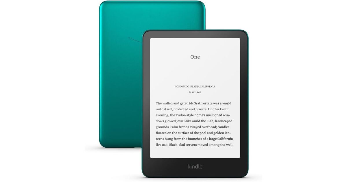 Amazon Kindle Paperwhite (2024) 7 E-book olvasó 32GB Metallic Jade ...