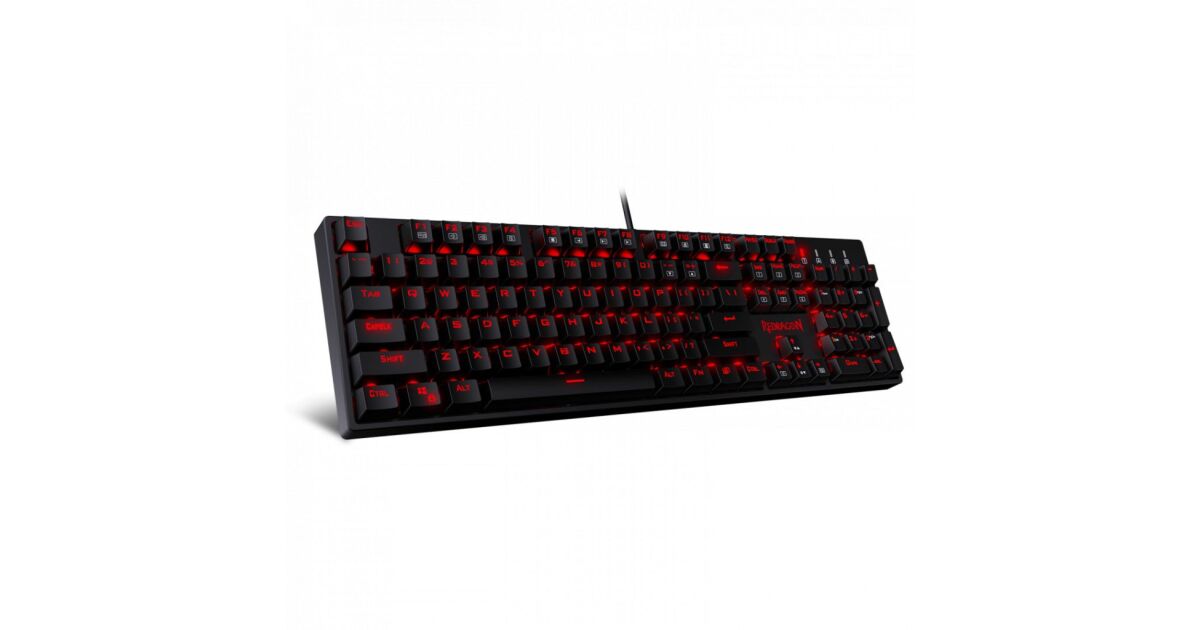 Redragon Surara Pro Red LED Backlight Mechanical Gaming Keyboard with ...
